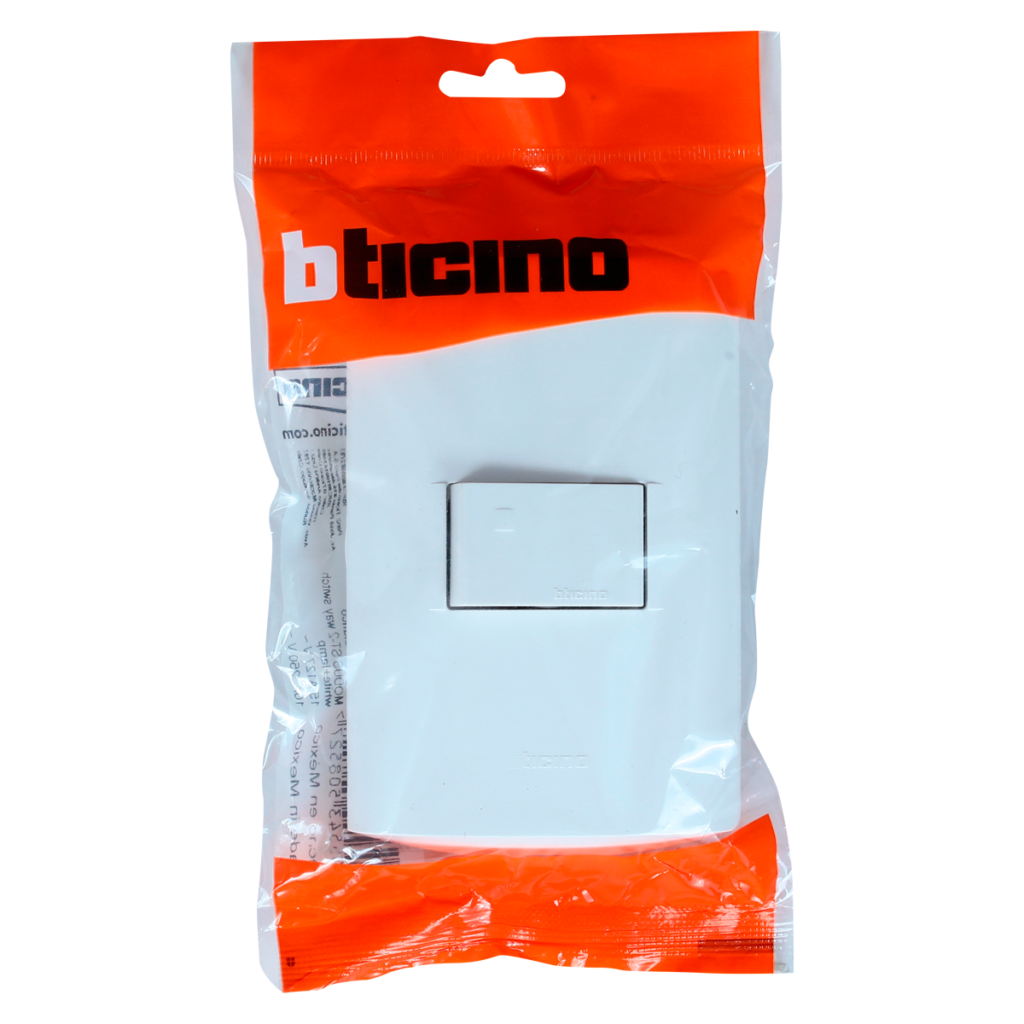 Apagador Sencillo Bticino (AE2100EM-AE2101EM) – Ferreteria DECOGAR- Granada